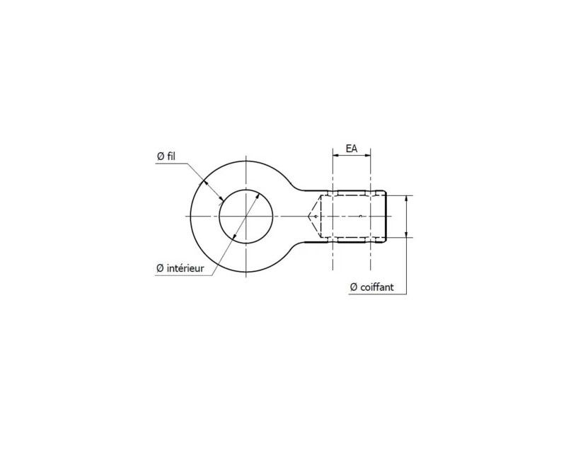 Gala Triple essieux 8m 3500kg Remorque plateau fixe